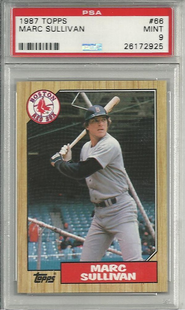 Auction Prices Realized Baseball Cards 1987 Topps Marc Sullivan