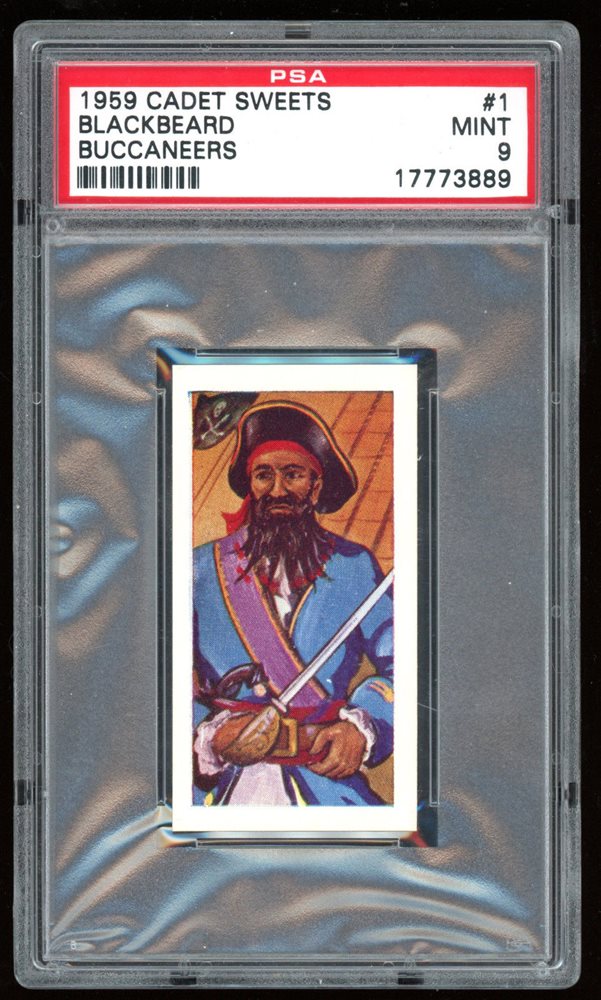 Auction Prices Realized Non-Sport Cards 1959 CADET SWEETS BUCCANEERS ...
