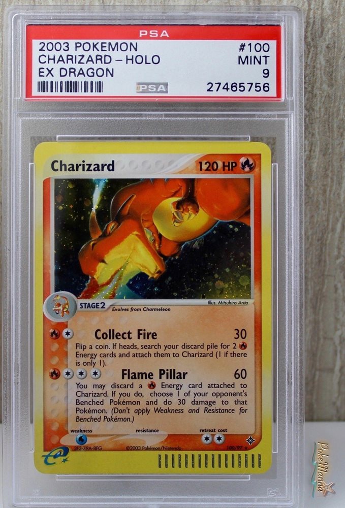 Auction Prices Realized Tcg Cards 2003 Pokemon EX Dragon Charizard-Holo