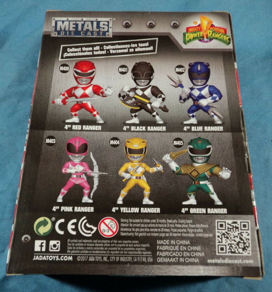 Jada, Mighty Morphin Power Rangers Red Ranger 4" Figure