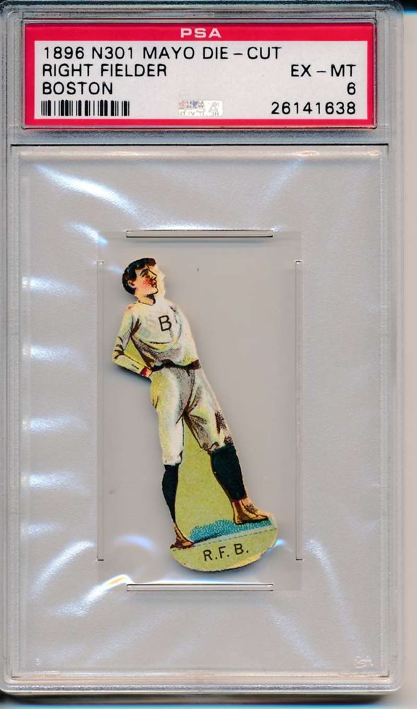Auction Prices Realized Baseball Cards 1896 N301 Mayo's Die-Cuts Right ...