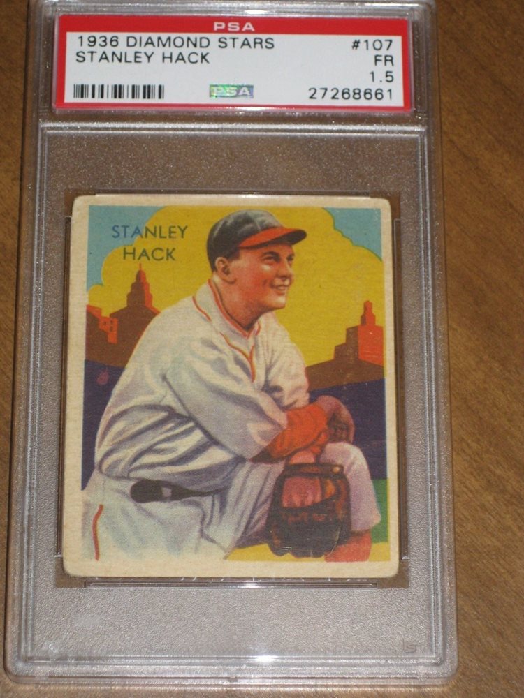 Auction Prices Realized Baseball Cards 1936 Diamond Stars Stanley Hack
