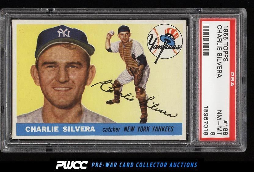 Auction Prices Realized Baseball Cards 1955 Topps Charlie Silvera