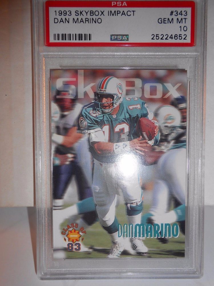 Auction Prices Realized Football Cards 1993 Skybox Impact Dan Marino