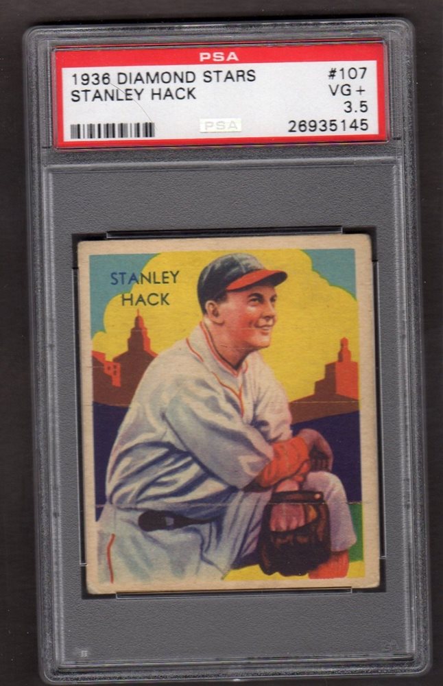 Auction Prices Realized Baseball Cards 1936 Diamond Stars Stanley Hack