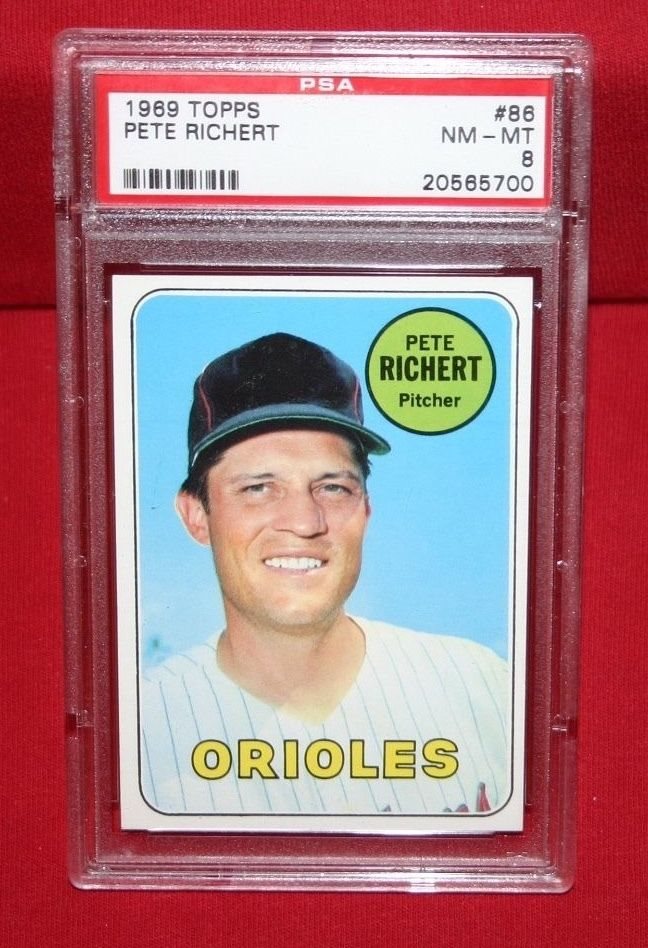 Auction Prices Realized Baseball Cards 1969 Topps Pete Richert