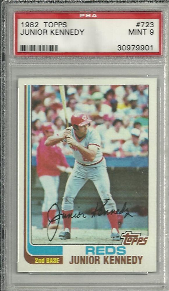 Auction Prices Realized Baseball Cards 1982 Topps Junior Kennedy