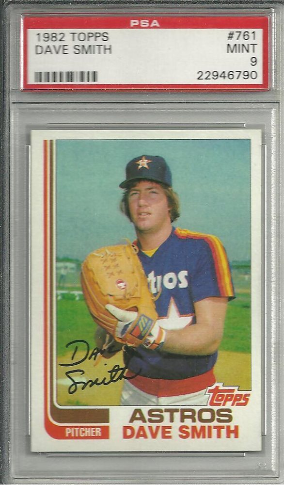 Auction Prices Realized Baseball Cards 1982 Topps Dave Smith