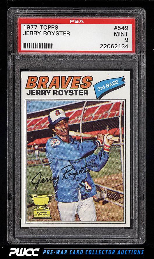 Auction Prices Realized Baseball Cards 1977 TOPPS Jerry Royster