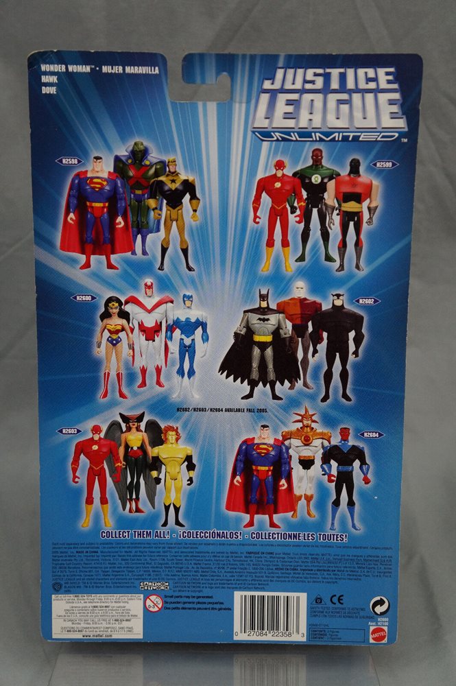 Justice League Unlimited Wonder Woman Hawk And Dove