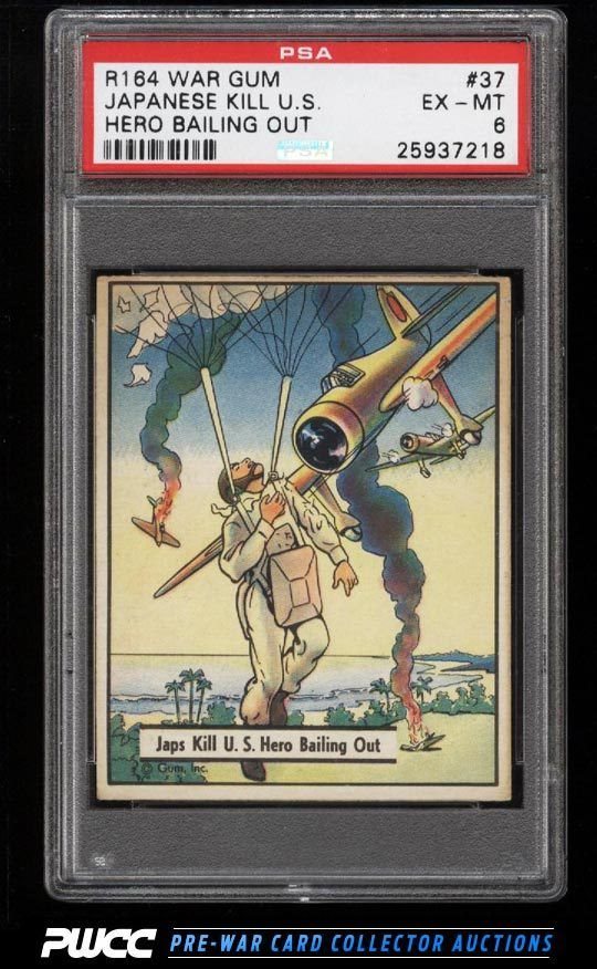 Auction Prices Realized Non-Sport Cards 1941 R164 WAR GUM Japanese Kill ...