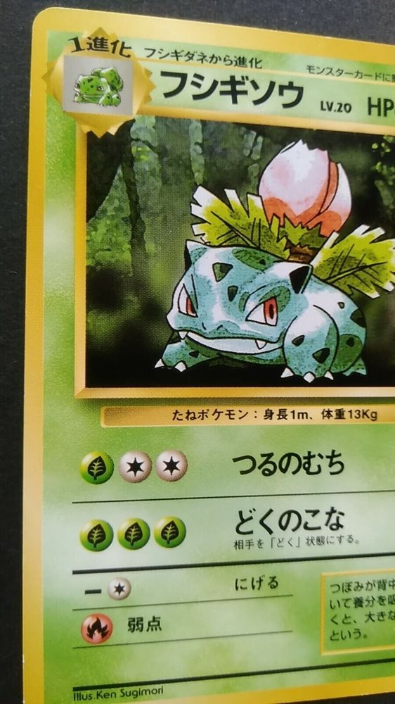 Ivysaur Pokemon Card