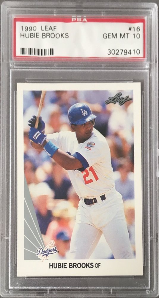 Auction Prices Realized Baseball Cards 1990 Leaf Hubie Brooks
