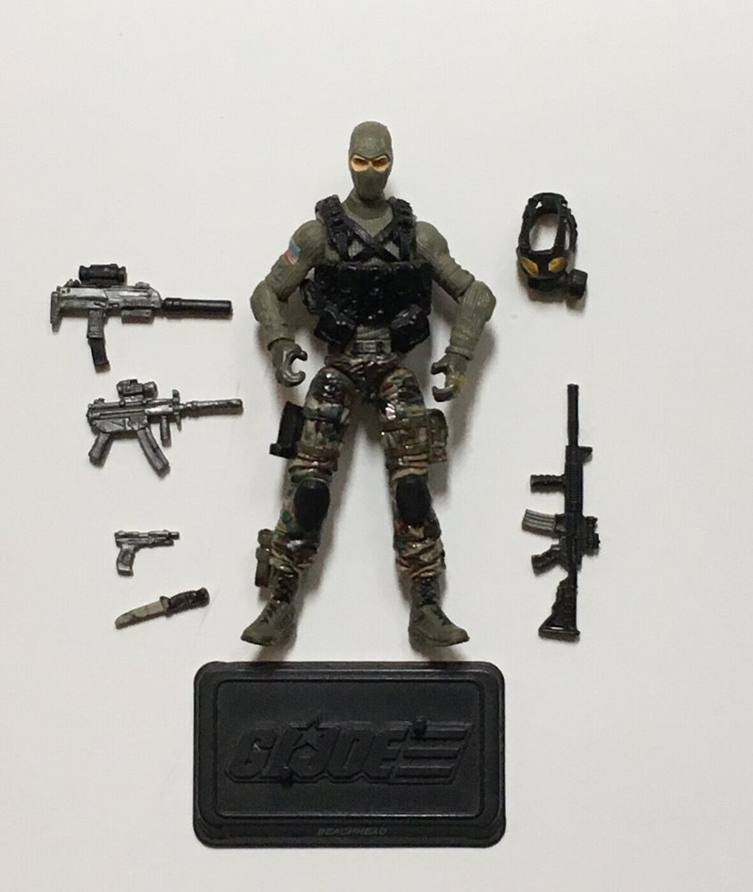 GI Joe Retaliation Beachhead 3.75” Custom Figure 25th 3