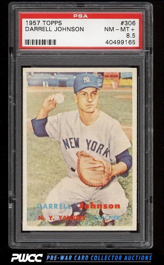 Auction Prices Realized Baseball Cards 1957 Topps Darrell Johnson