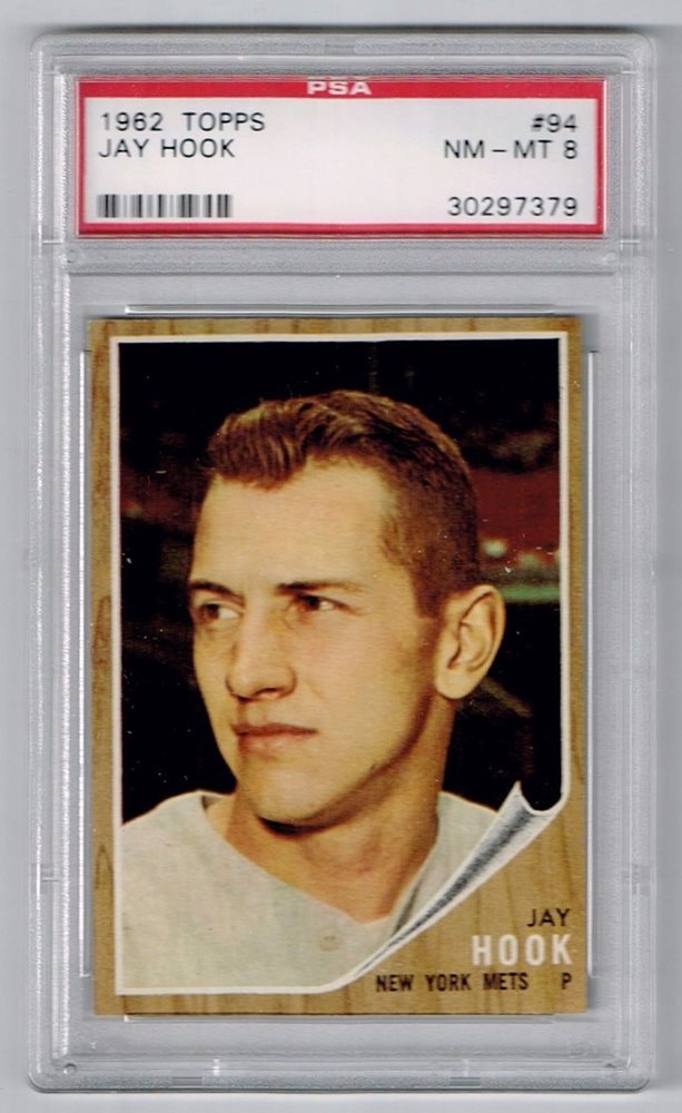 Auction Prices Realized Baseball Cards 1962 Topps Jay Hook