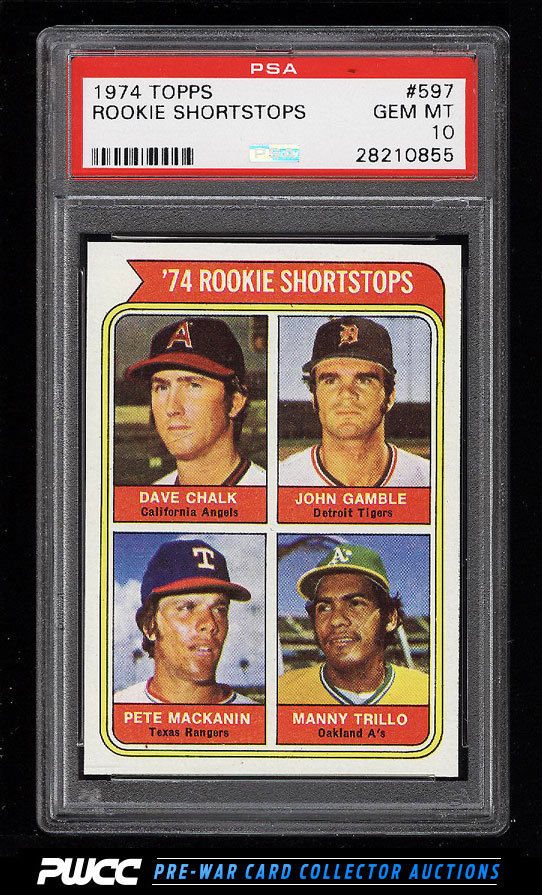 Auction Prices Realized Baseball Cards 1974 Topps Rookie Shortstops