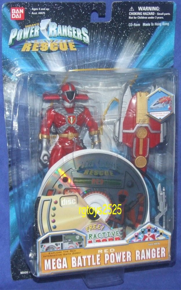 Power Rangers Lightspeed Rescue Red Ranger
