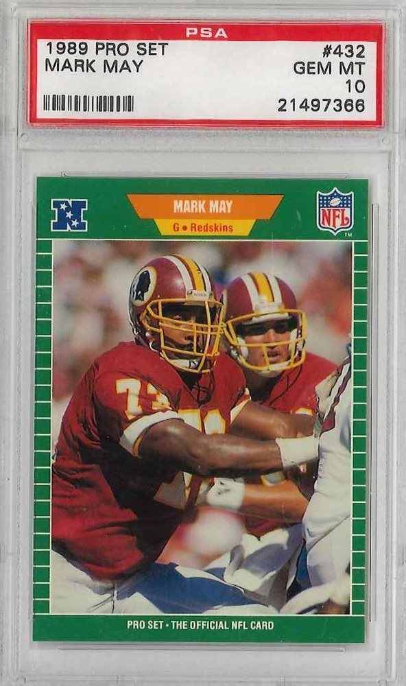 Auction Prices Realized Football Cards 1989 Pro Set Mark May