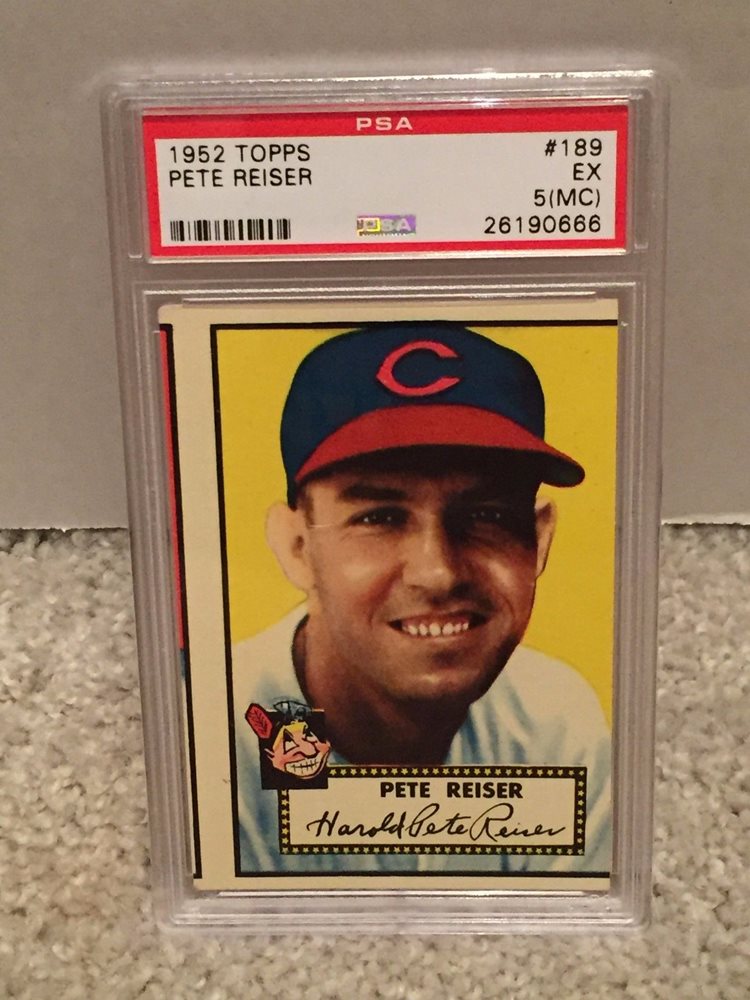 Auction Prices Realized Baseball Cards 1952 Topps Pete Reiser