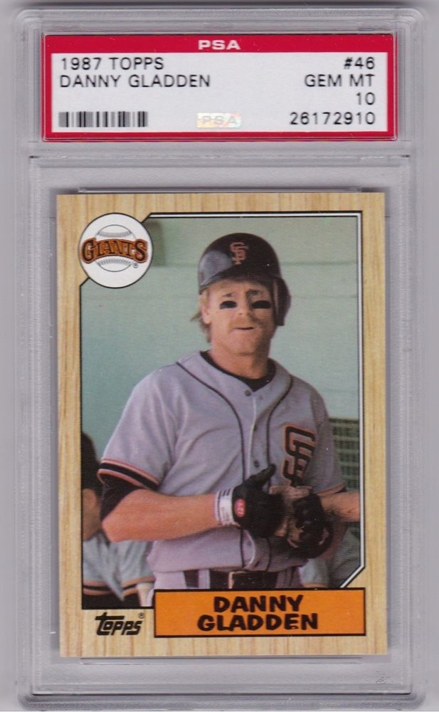 Auction Prices Realized Baseball Cards 1987 Topps Danny Gladden