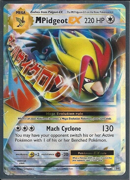 Mega Pidgeot Card
