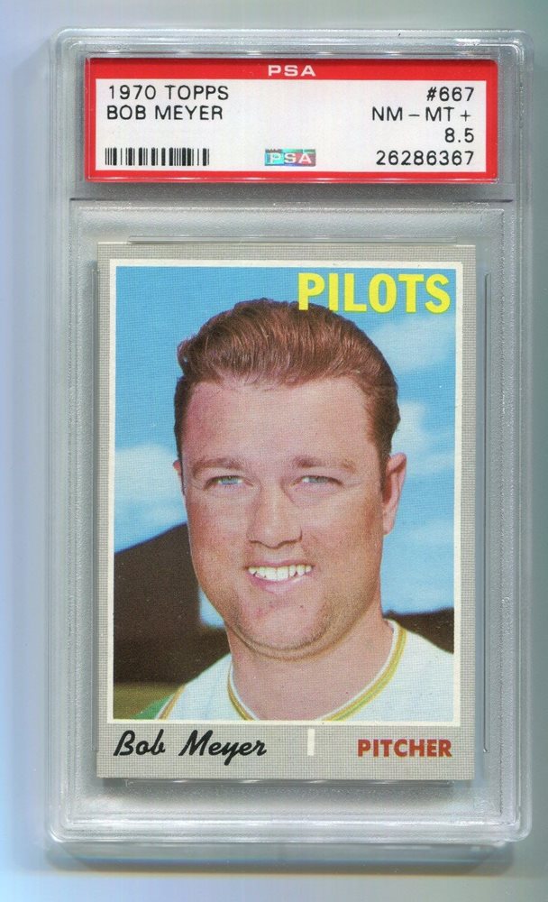 Auction Prices Realized Baseball Cards 1970 Topps Bob Meyer