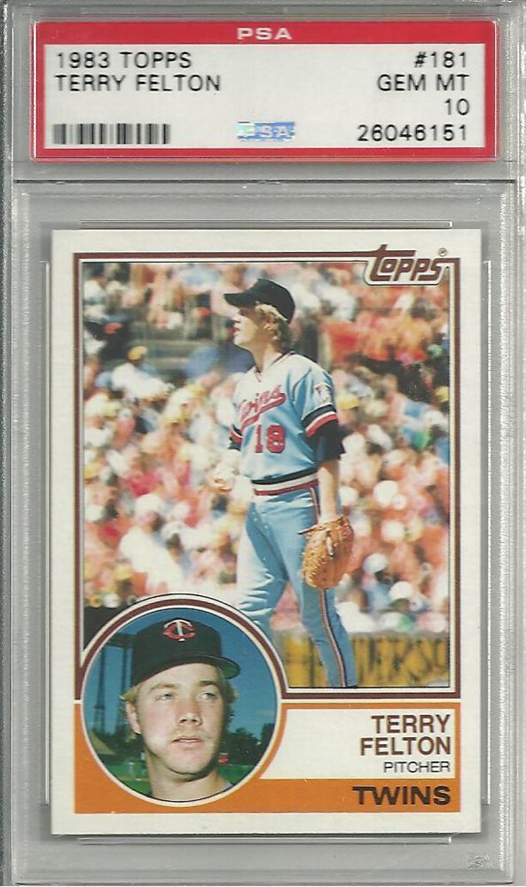 Auction Prices Realized Baseball Cards 1983 Topps Terry Felton