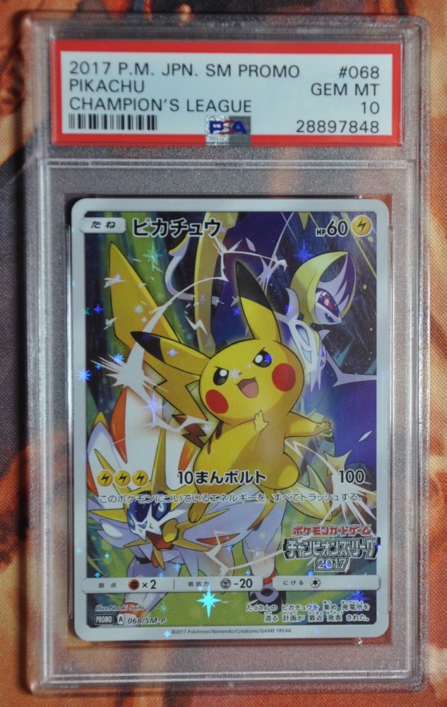 Pokémon Trading Card Game Pokemon PSA 10 GEM MINT Japanese Pikachu Battle Festa XY 175 Full Art ...