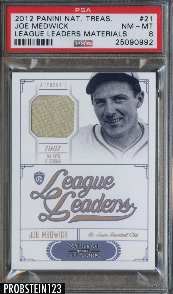 Auction Prices Realized Baseball Cards 2012 Panini National Treasures ...