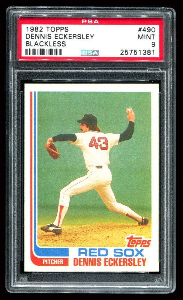 Auction Prices Realized Baseball Cards 1982 Topps Dennis Eckersley ...
