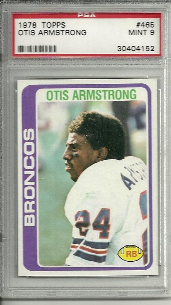 Auction Prices Realized Football Cards 1978 TOPPS Otis Armstrong