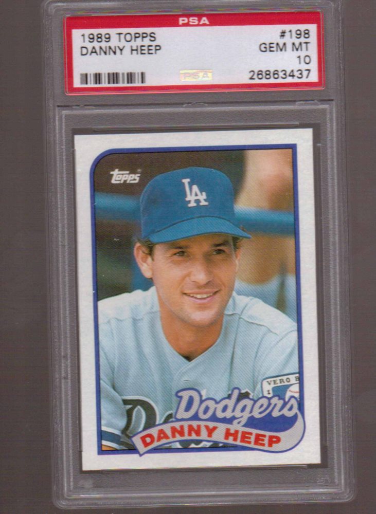 Auction Prices Realized Baseball Cards 1989 TOPPS Danny Heep