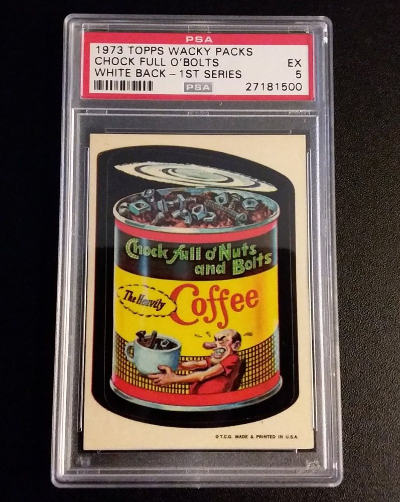 Auction Prices Realized Non-Sport Cards 1973 Topps Wacky Packs 1st ...