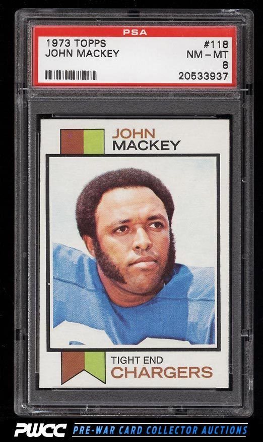 Auction Prices Realized Football Cards 1973 TOPPS John Mackey