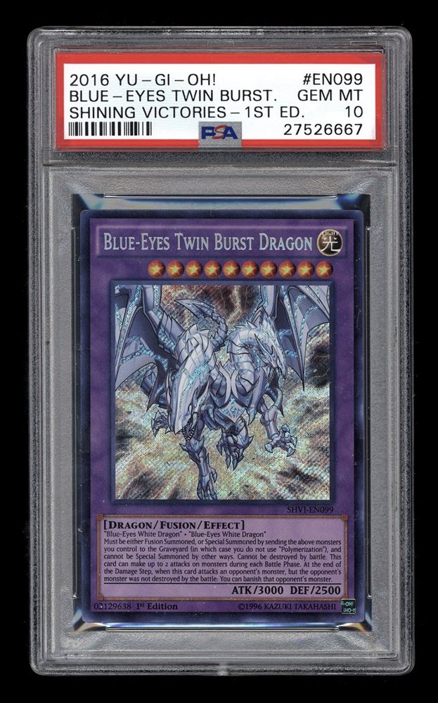Yugioh Blue Eyes Twin Dragon