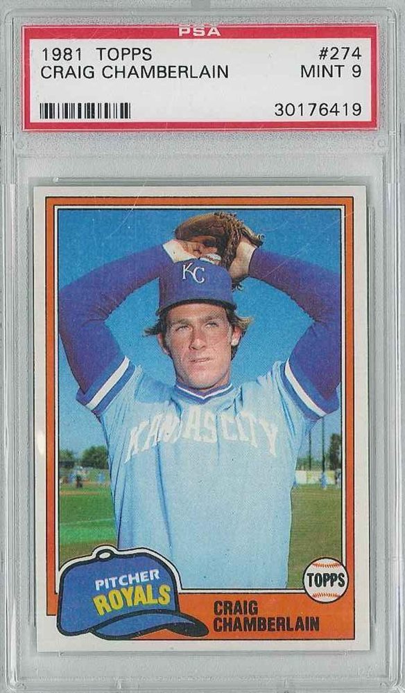 Auction Prices Realized Baseball Cards 1981 Topps Craig Chamberlain