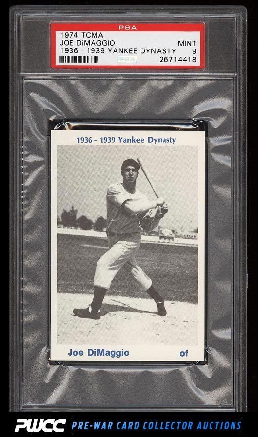 Auction Prices Realized Baseball Cards 1974 Tcma 1936-1939 Yankee ...