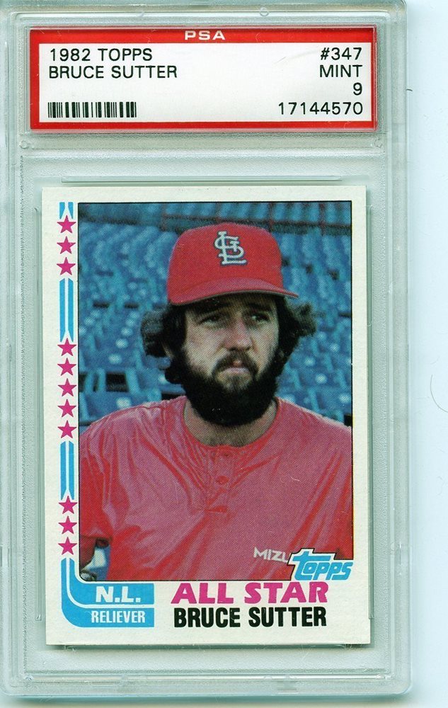 Auction Prices Realized Baseball Cards 1982 TOPPS Bruce Sutter