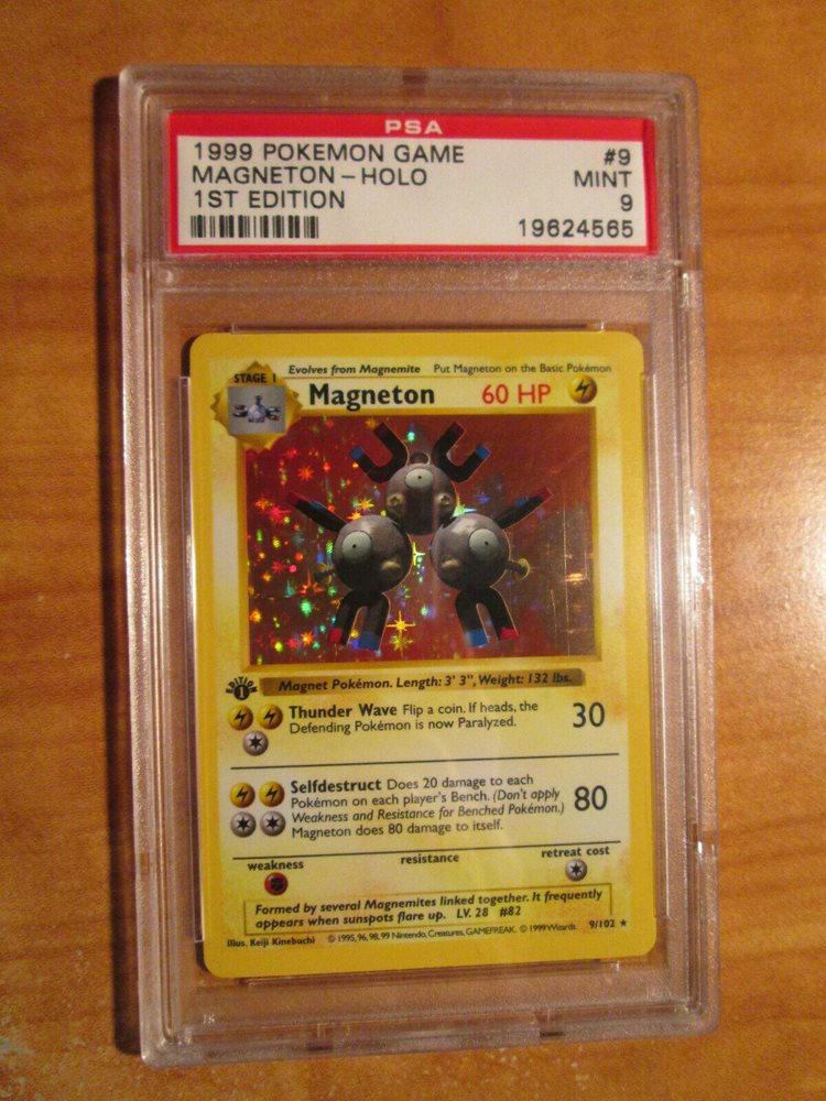 Pokemon Magneton Card