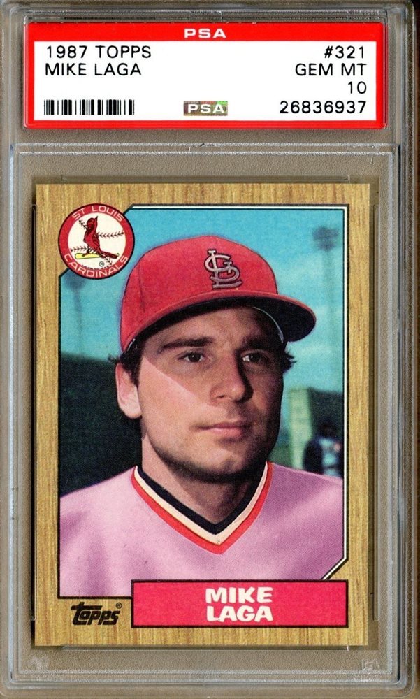 Auction Prices Realized Baseball Cards 1987 Topps Mike Laga