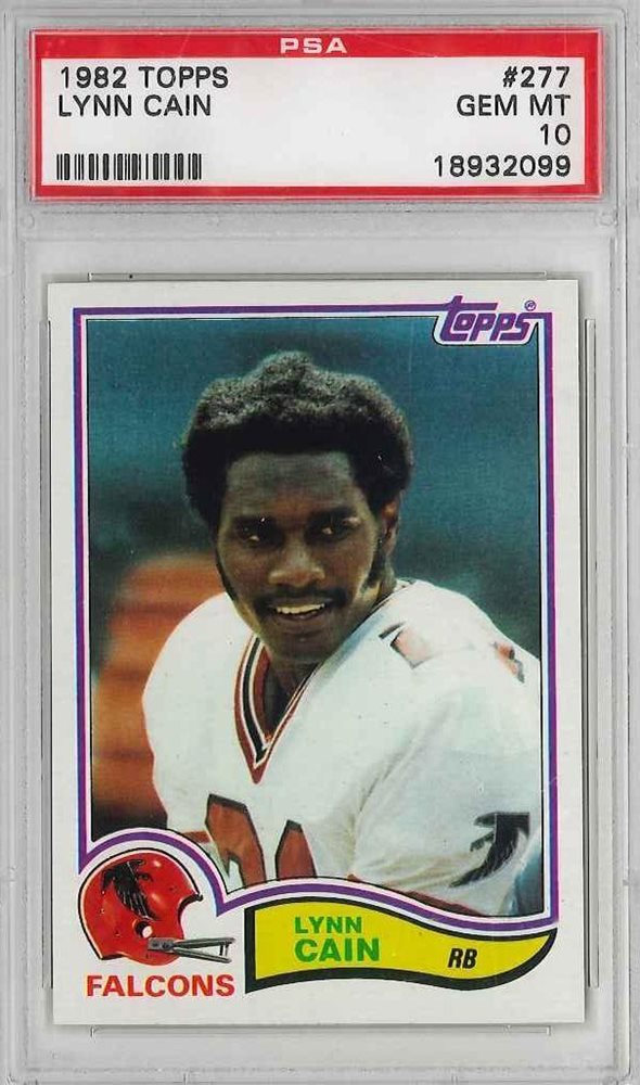 Auction Prices Realized Football Cards 1982 Topps Lynn Cain
