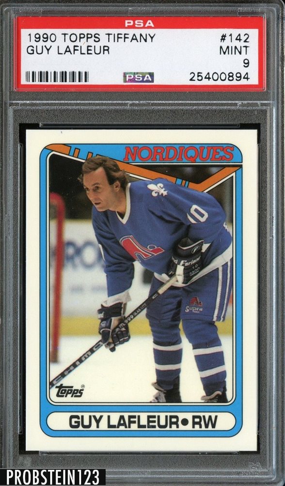 Auction Prices Realized Hockey Cards 1990 Topps Tiffany Guy Lafleur