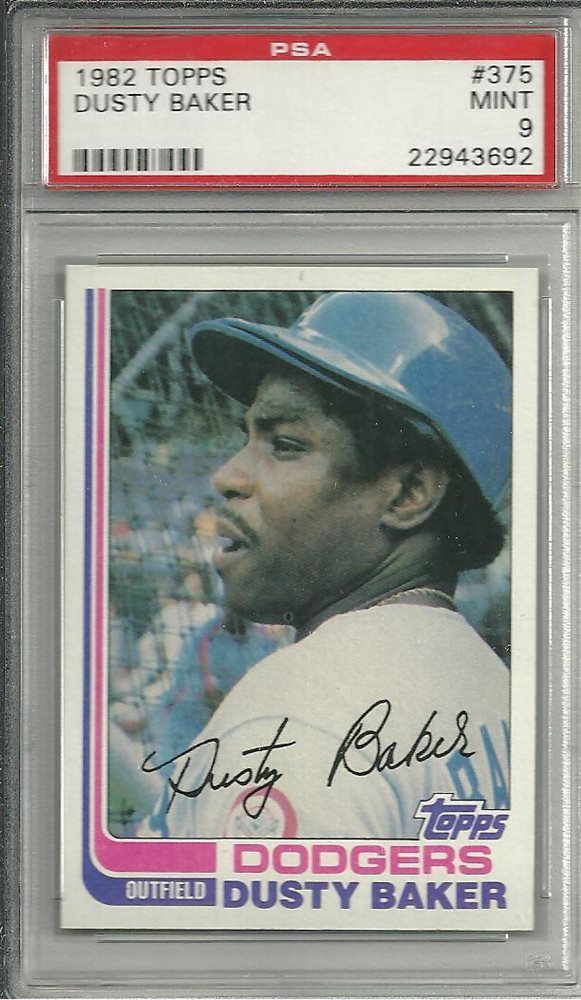 Auction Prices Realized Baseball Cards 1982 Topps Dusty Baker