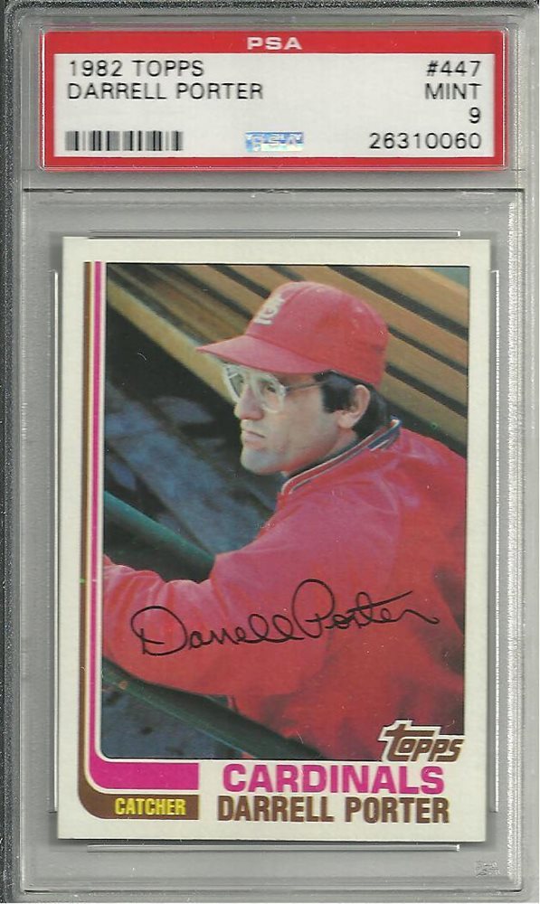 Auction Prices Realized Baseball Cards 1982 TOPPS Darrell Porter