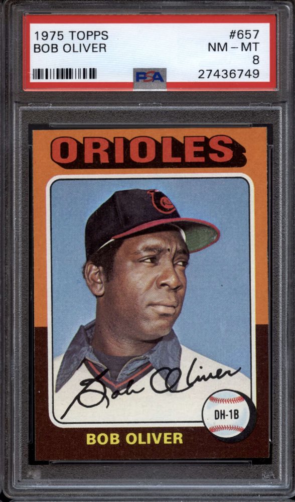 Auction Prices Realized Baseball Cards 1975 Topps Bob Oliver