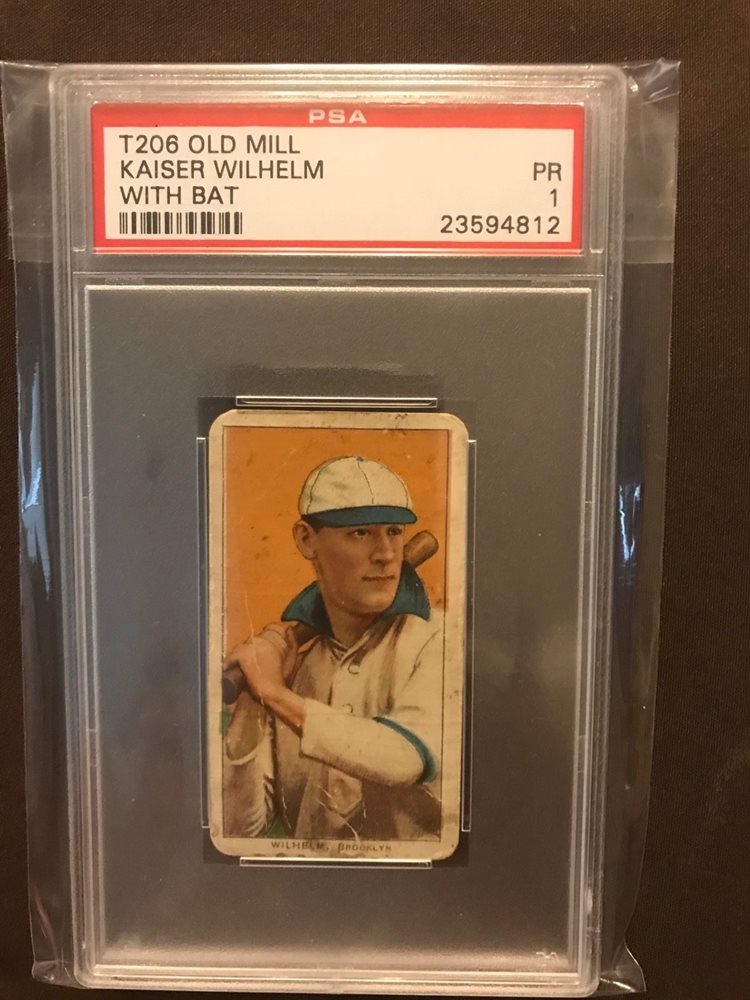 Auction Prices Realized Baseball Cards 1909-11 T206 Old Mill Kaiser Wilhelm