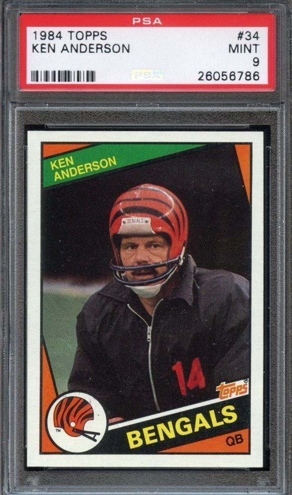 Auction Prices Realized Football Cards 1984 Topps Ken Anderson
