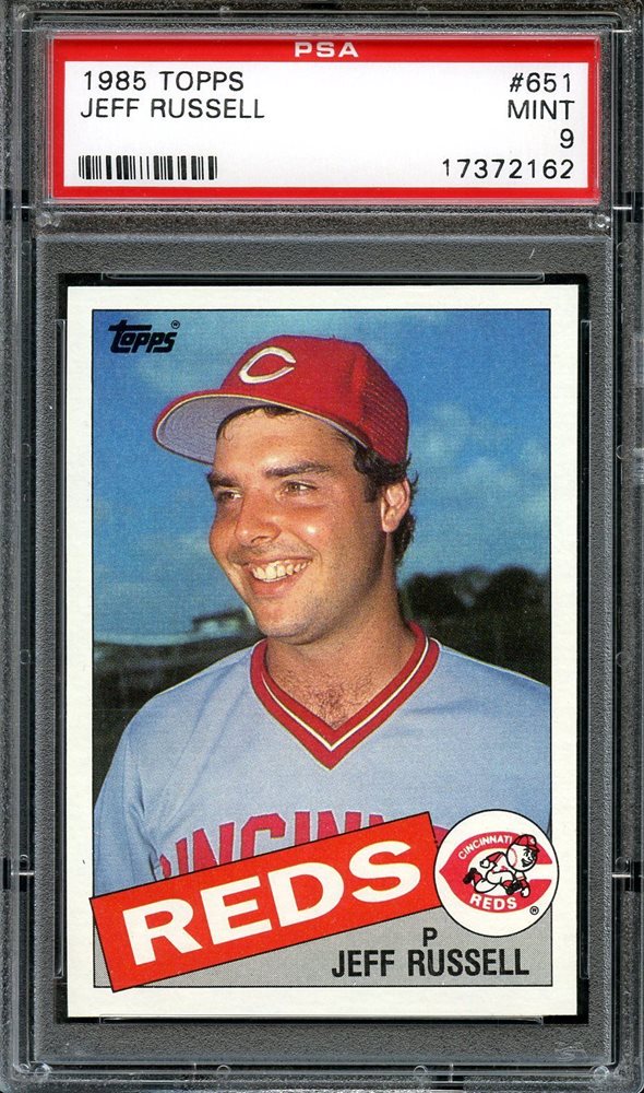 Auction Prices Realized Baseball Cards 1985 Topps Jeff Russell