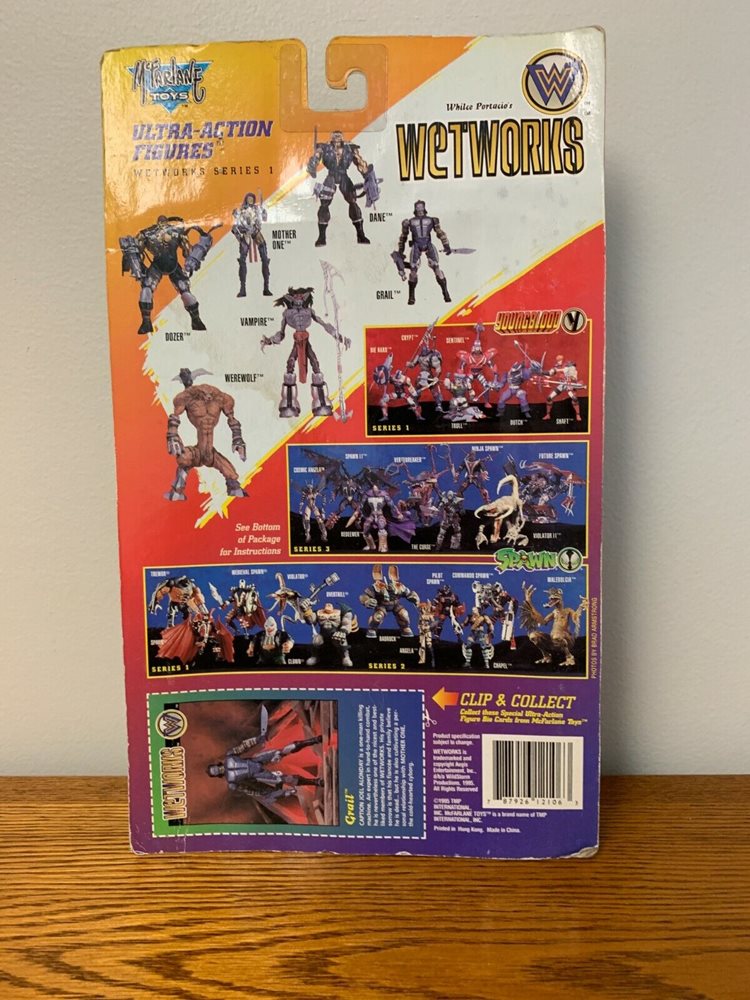 SPAWN "Grail" ULTRA ACTION Series Figure #12106 McFarla